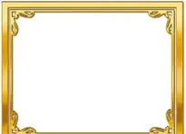 Free Beautiful Gold Color Frame Face Swap