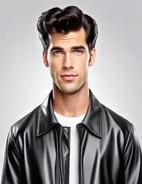 Free Grease Mens Outfit Face Swap
