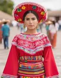Free Mexican Costume Female Face Swap