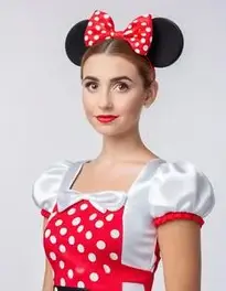 Minnie Mouse Fancy Dress Woman Face Swap