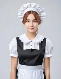 Maid Outfit Costume Face Swap