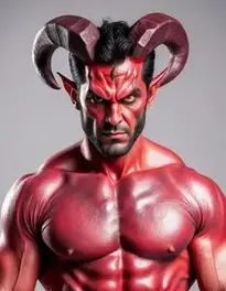 Satan Costume Male Face Swap