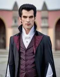 Free Vampire Costume Male Face Swap