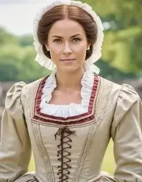 Colonial Woman Face Swap