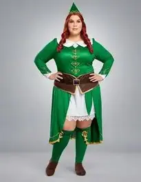Free Elf Costume Woman Plus Size Face Swap