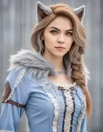 Free Female Werewolf Cosplay Face Swap