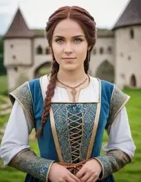 Free Medieval Woman Cosplay Face Swap