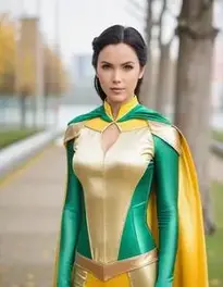 Phantom Lady Cosplay Face Swap