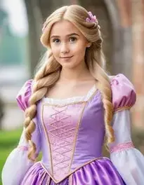 Free Rapunzel Fancy Dress Face Swap