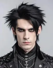 Free Goth Fancy Dress Male Face Swap