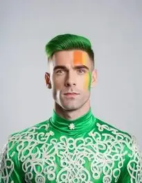 Free Irish Fancy Dress Man Face Swap