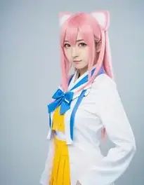 Mashiro Shiina Cosplay Face Swap
