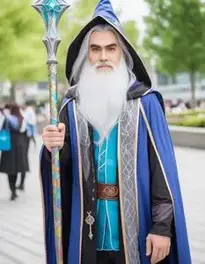 Wizard Cosplay Face Swap