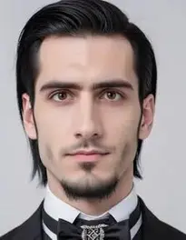 Goth Fancy Dress Male Face Swap