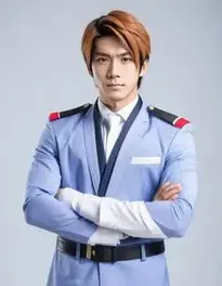 Yujiro Hanma Cosplay Face Swap Buy Stock Photo