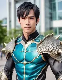 Free Male Dragon Cosplay Fancy Dress Face Swap