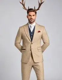 Stag Outfit Men Face Swap
