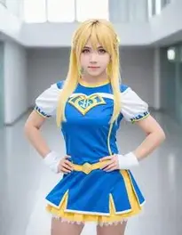 Free Lucy Heartfilia Cosplay Outfit Face Swap