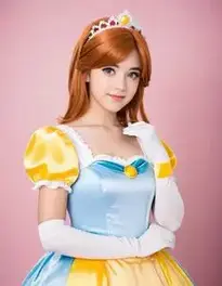 Princess Daisy Cosplay Face Swap