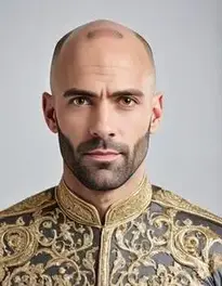 Fancy Dress For Bald Men Face Swap
