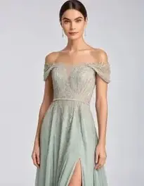 Free Chiffon Gown Styles Face Swap