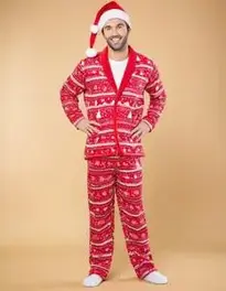 Free Funny Christmas Pajama Pants Face Swap