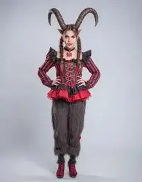 Free Krampus Cosplay Girl Face Swap