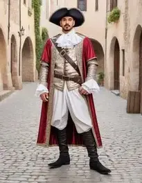 Free The Three Musketeers Fancy Dress Face Swap