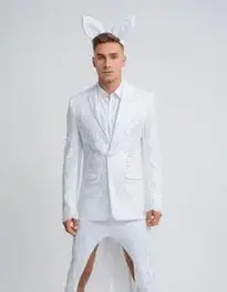 Free All White Party Attire Face Swap