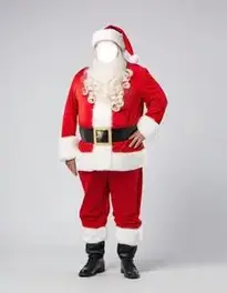 Formal Santa Suit Face Swap