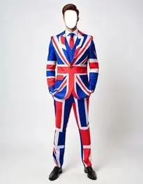 Union Jack Fancy Dress Suit Face Swap