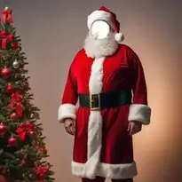 Santa Claus Outfit Face Swap
