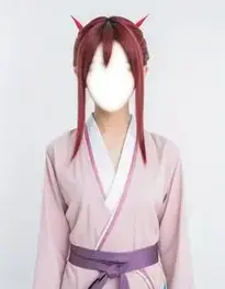 Inosuke Genderbend Cosplay Face Swap