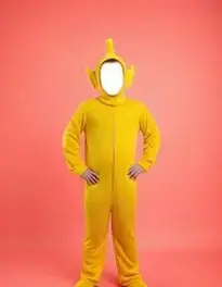 Free Teletubby Costume Men Face Swap