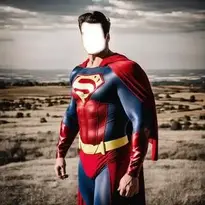 Super Hero Costume Face Swap
