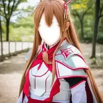 Asuna Cosplay Face Swap