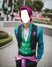 Free Jinx Male Cosplay Fancy Dress Face Swap