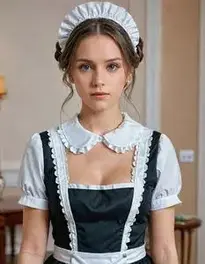 Maid Costume For Woman Face Swap
