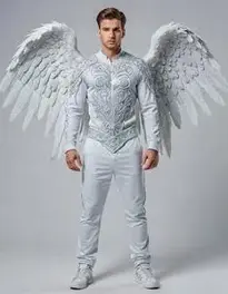 Angel Outfit Man Face Swap
