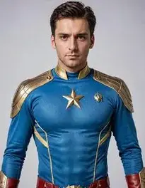 Captain Man Cosplay Face Swap