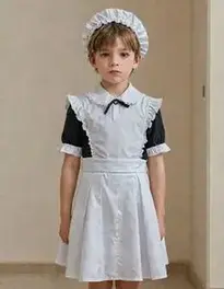 Boy In Maid Dress Face Swap