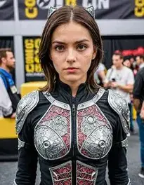 Easy Comic Con Costume Female Face Swap