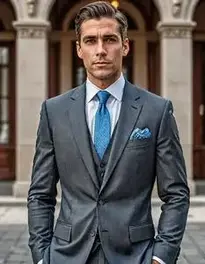 Formal Attire For Man 2x2 Face Swap