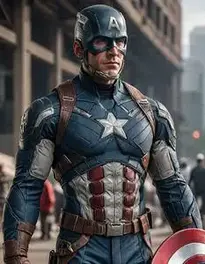 Free Captain America Classic Suit Face Swap