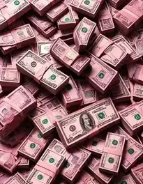 Free Pink Money Background Aesthetic Add Your Photos