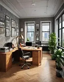 Free Wallpaper Small Office Add Your Photos
