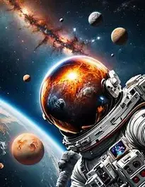 Free Portrait Space Wallpaper Add Your Photos