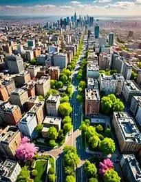 Free Spring The City Wallpaper Add Your Photos