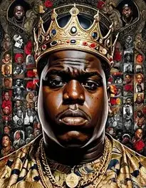 Notorious Big Wallpaper Buy Stock Photo