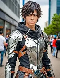 Arknights Male Cosplay Face Swap
